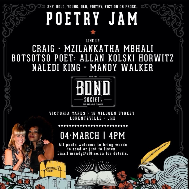 Poetry Jam @ Bond Society Bar - Hello Lifestyle Magazine