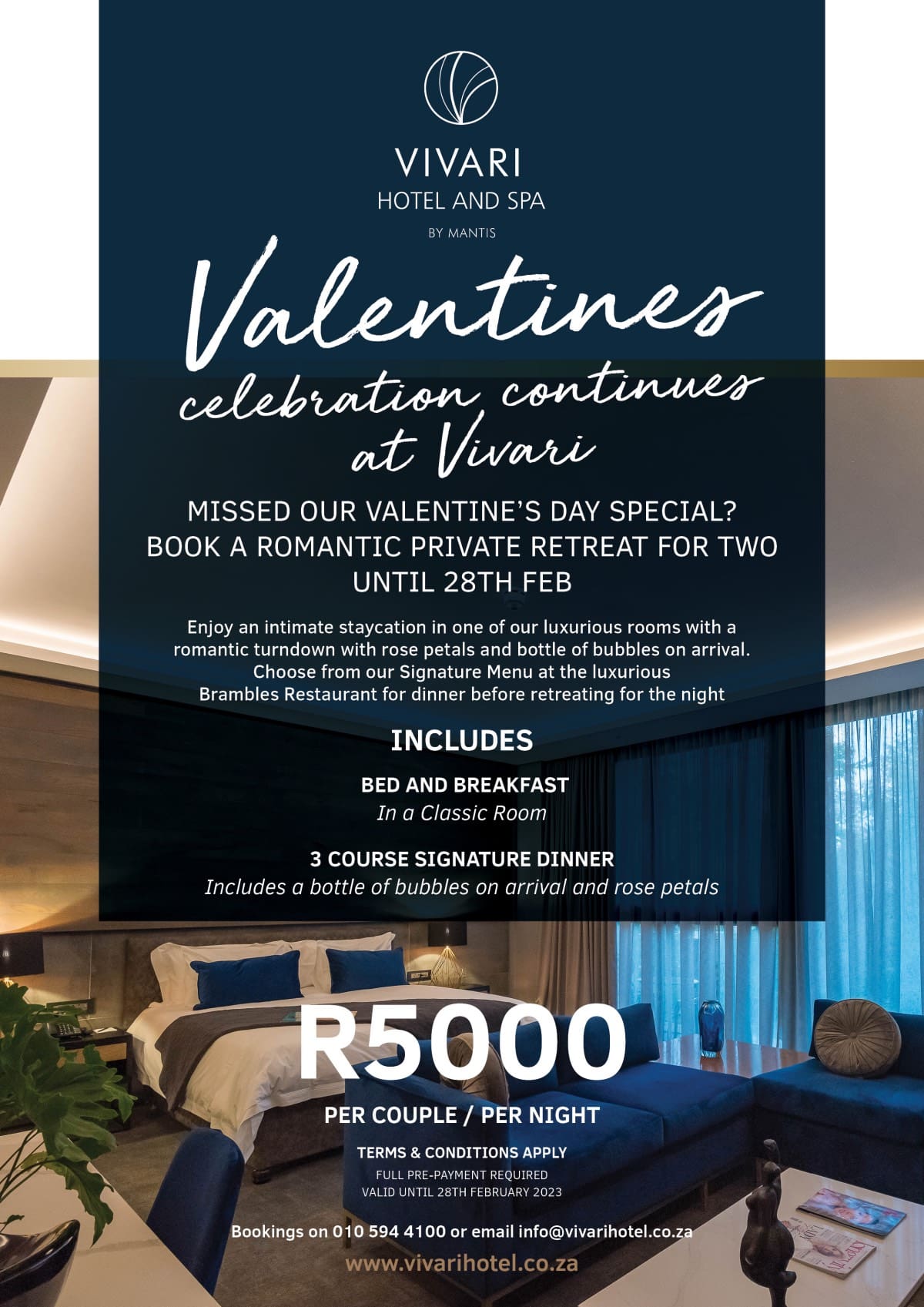 Valentine's 2023 at Vivari Hotel & Spa - Hello Lifestyle Magazine